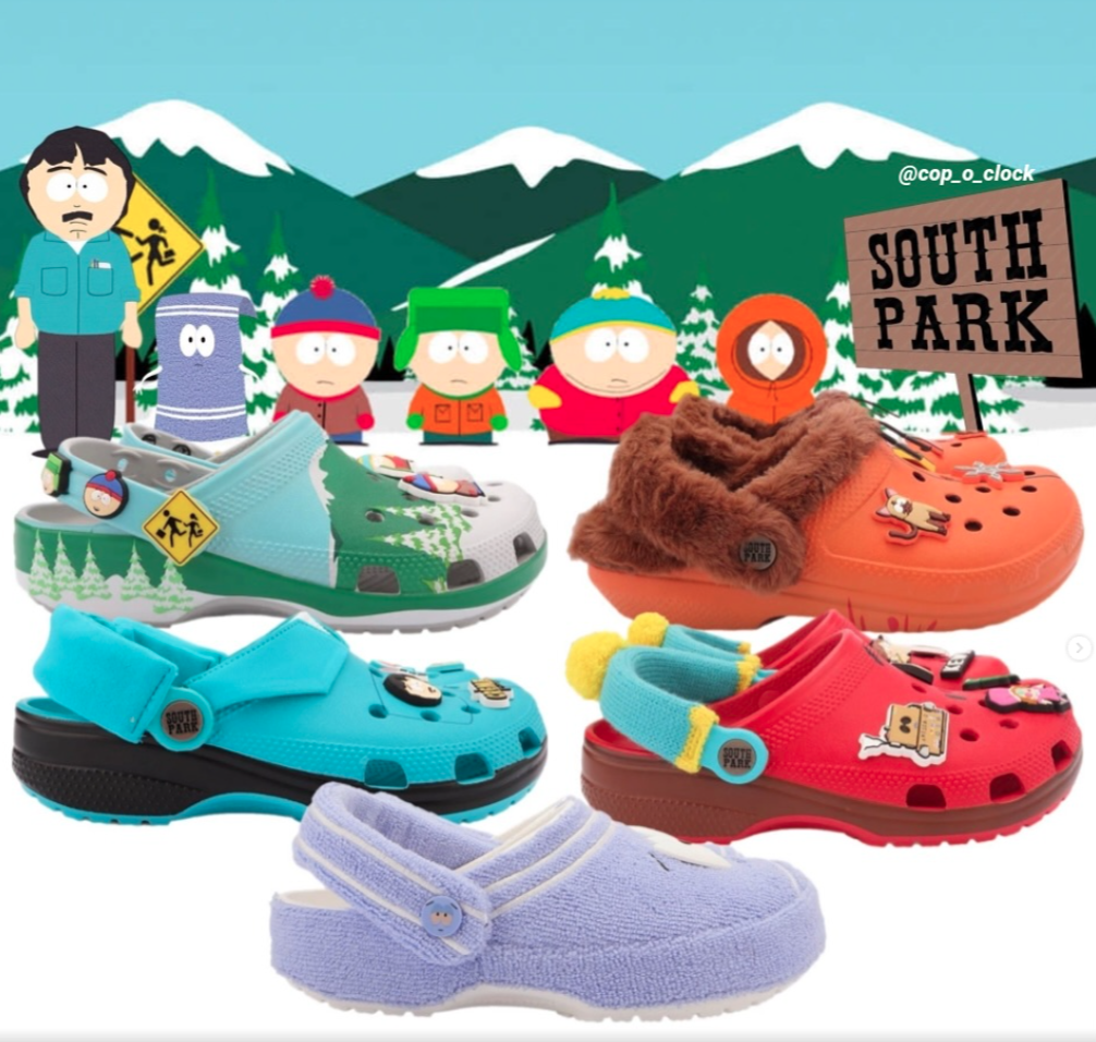 South Park x Crocs Classic Clog Collection Drops Soon – CrepProtect